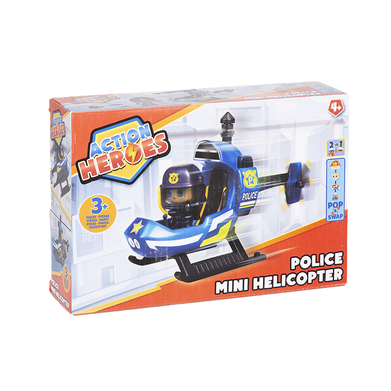 PinyPon Action Police Mini Helicóptero