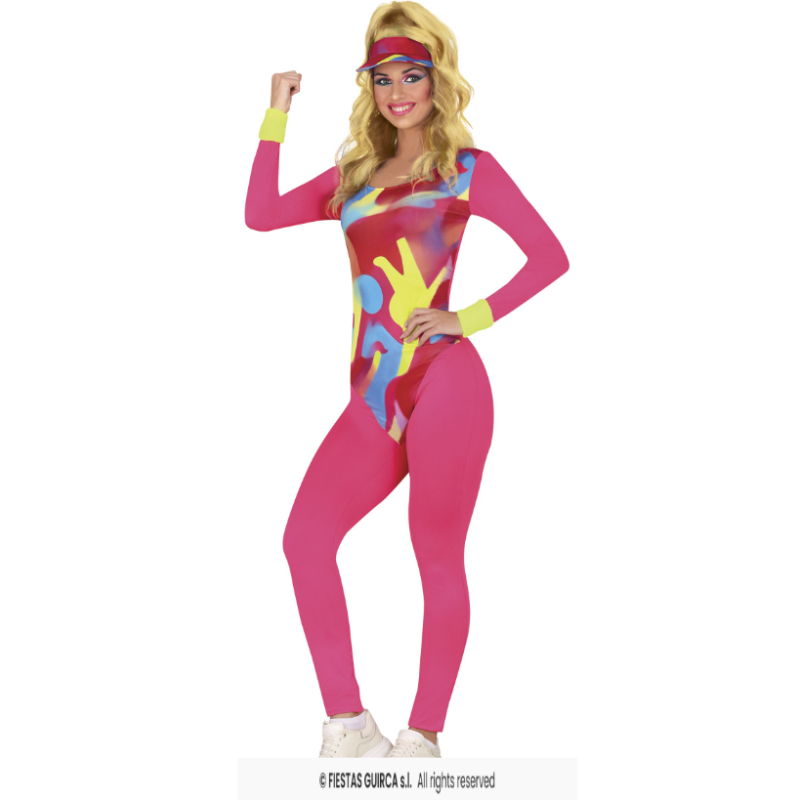 Disfraz Patinadora Disco Talla M