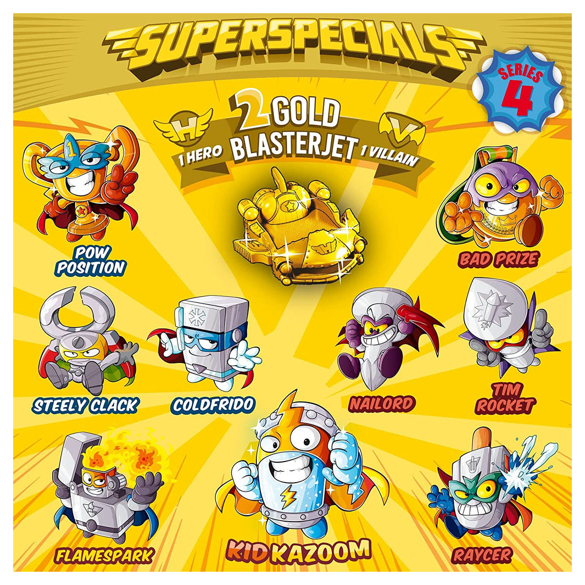SUPERTHINGS SERIE IV GOLD TIN SUPERSPECI