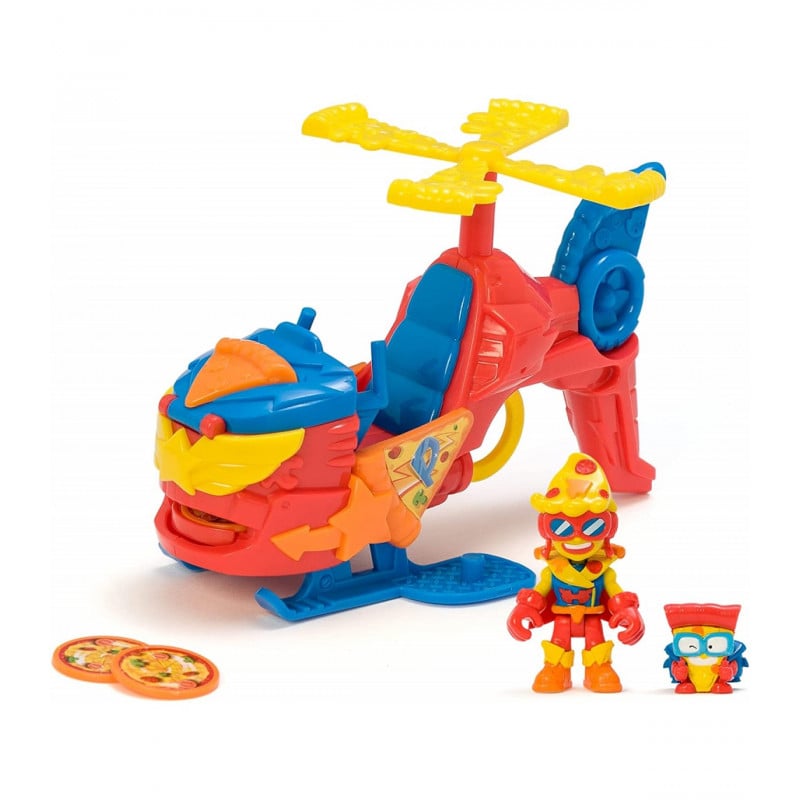 SUPERTHINGS PLAYSET 1X8 PIZZACOPTER