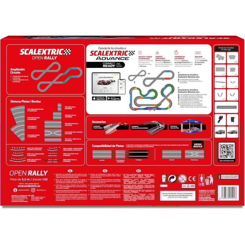 Open Rally Set Scalextric